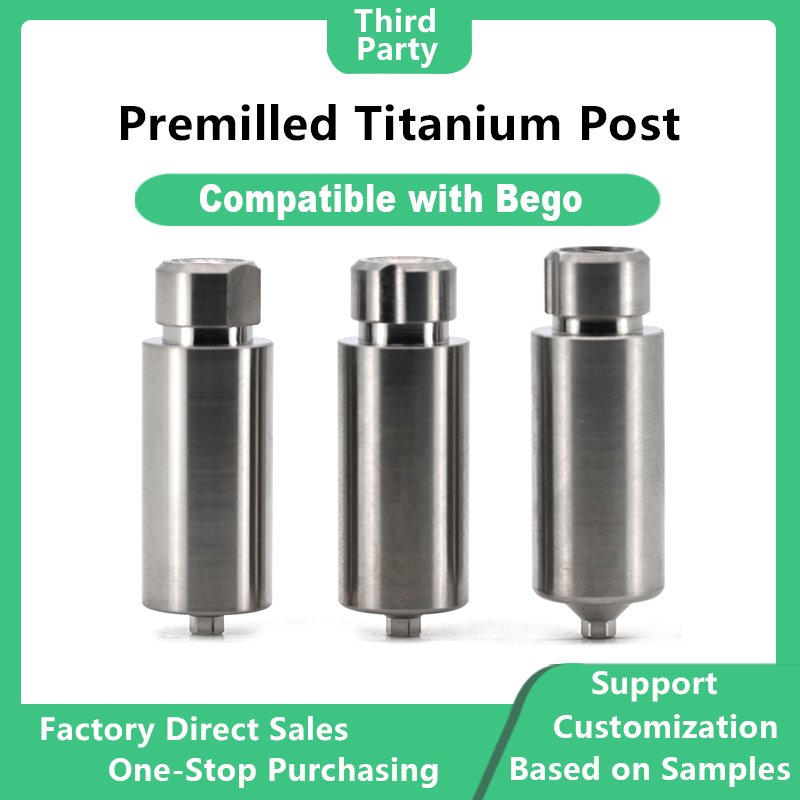 Premilled Titanium Post
