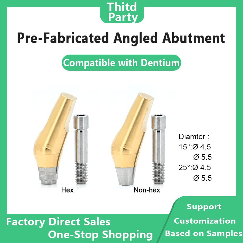 Pre-Fabricated Angled Abutment