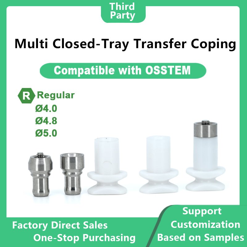 Multi Closed-Tray Transfer Coping/Multi Fixture Transfer Impression Coping